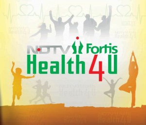 health4u Logo - NDTV-Fortis Health4U