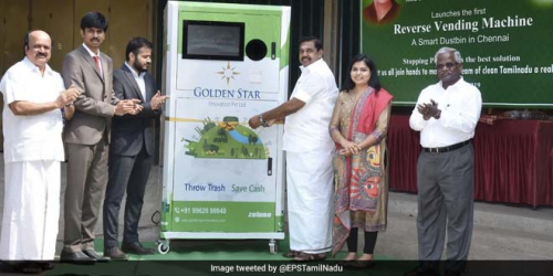 Tamil Nadu Gets Its First Smart Dustbin To Tackle Plastic Waste, 500 ...