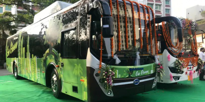 Kerala Gives Push To Its Electric Journey, Rolls Out Five New Buses ...